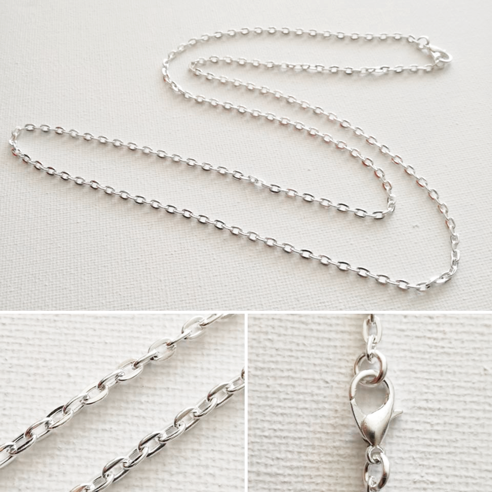 Kaelakett 70 cm hõbekattega | Kristallimaja